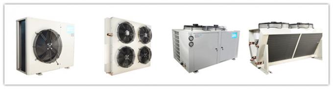 Fin V Wave Type CL Series Vertical Side Mounted Condenser For Retail